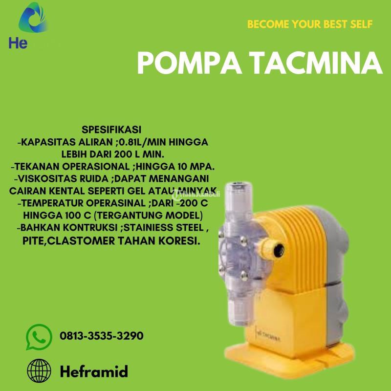 Supplier Pompa Tacmina di Bogor - Tribun JualBeli