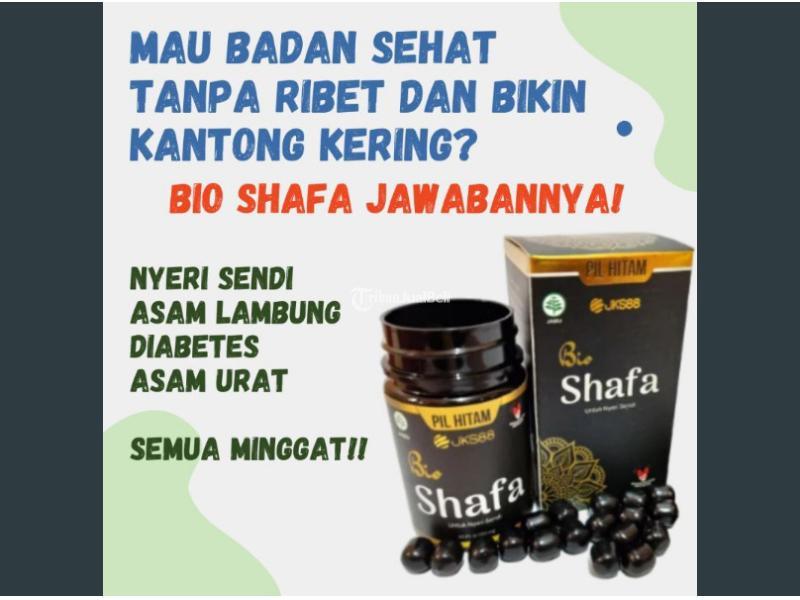 Pil Hitam Bio Shafa Obat Nyeri Linu PegaldiPegal Asam Urat di Jakarta ...