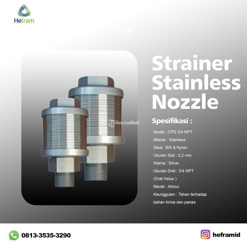 Distributor Strainer Stainless Nozzle di Bogor - Tribun JualBeli
