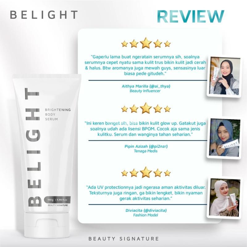 Belight Body Lotion Mencerahkan dan Melembapkan Kulit Kusam dengan ...