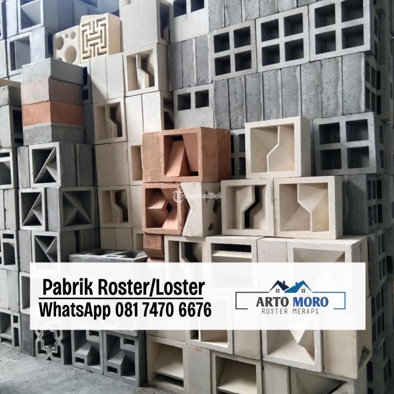 Pengrajin Roster Beton Tembok di Susut Bali di Bangli - Tribun JualBeli