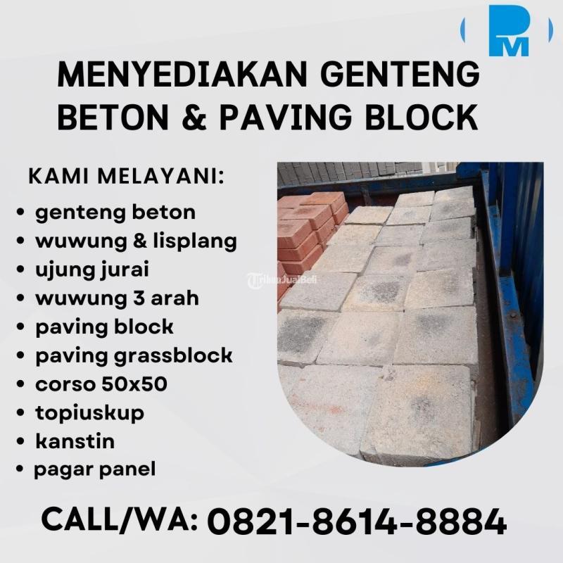 Paving Block Lubang Untuk Ruang Taman di Malang - Tribun JualBeli