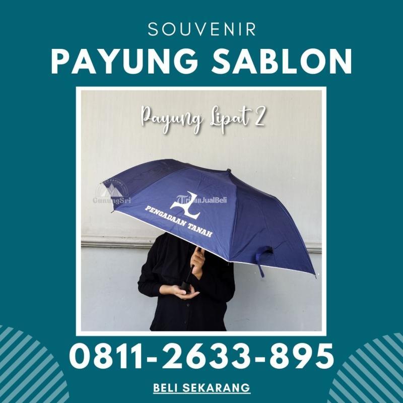 Payung Lipat 2 Cetak Logo di Grobogan - Tribun JualBeli