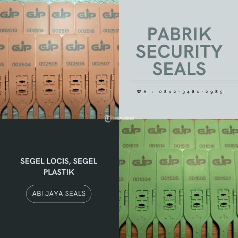 Pabrik Segel Plastik Security Seals Locis di Bogor - Tribun JualBeli