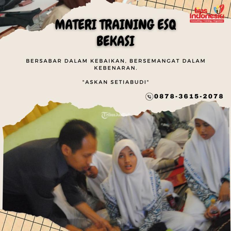 ESQ Leadership Training Spiritual Motivation di Malang - Tribun JualBeli