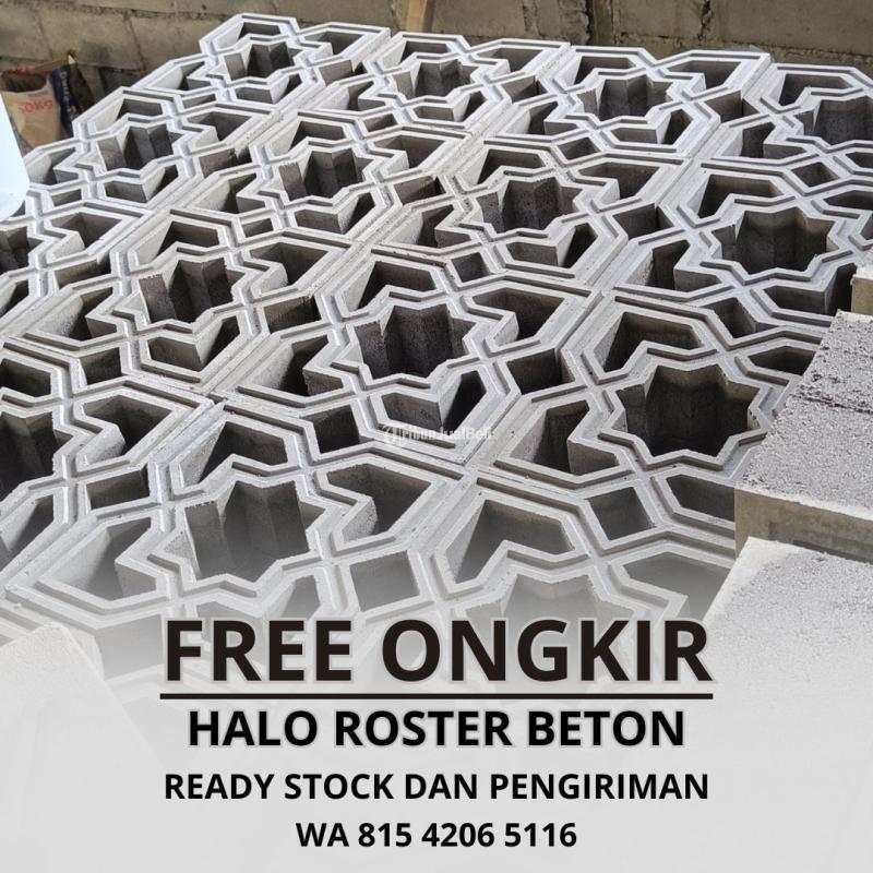 Roster Beton Pagar Motif Cantik di Cijati di Cianjur - Tribun JualBeli