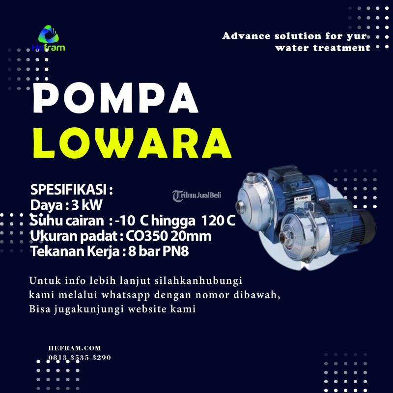 Suplier Pompa Sentrifugal CO With Open Impeller Lowara COM 35003A di Bogor - Tribun JualBeli