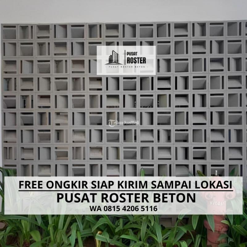Roster Beton Dinding Modern di Kiarapedes di Purwakarta - Tribun JualBeli