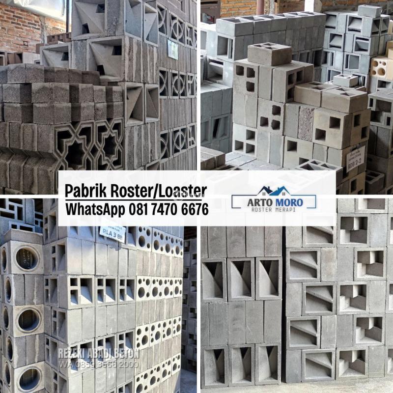 Roster Beton Ukuran 20x20 Anti Tampias Melaya, Bali di Jembrana ...