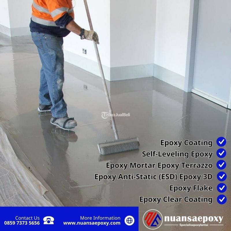 Lantai Epoxy untuk Area Komersial Nuansa Epoxy di Cianjur - Tribun JualBeli