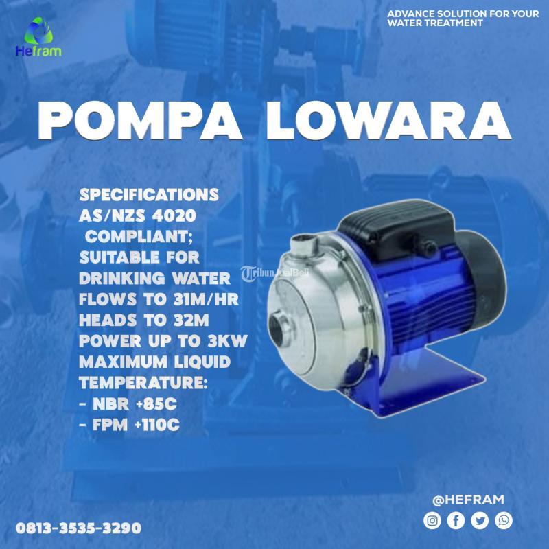 Supplier Pompa Lowara 1.5 kw di Bogor - Tribun JualBeli