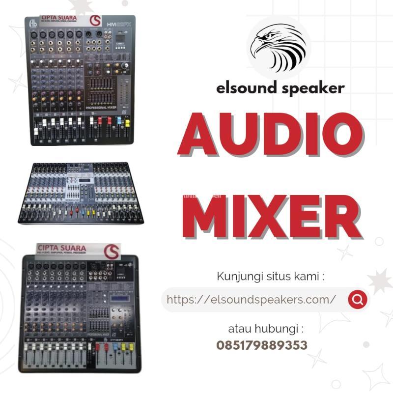 Mixer Channel Speaker Elsound Audio Di Cilincing di Jakarta Barat ...
