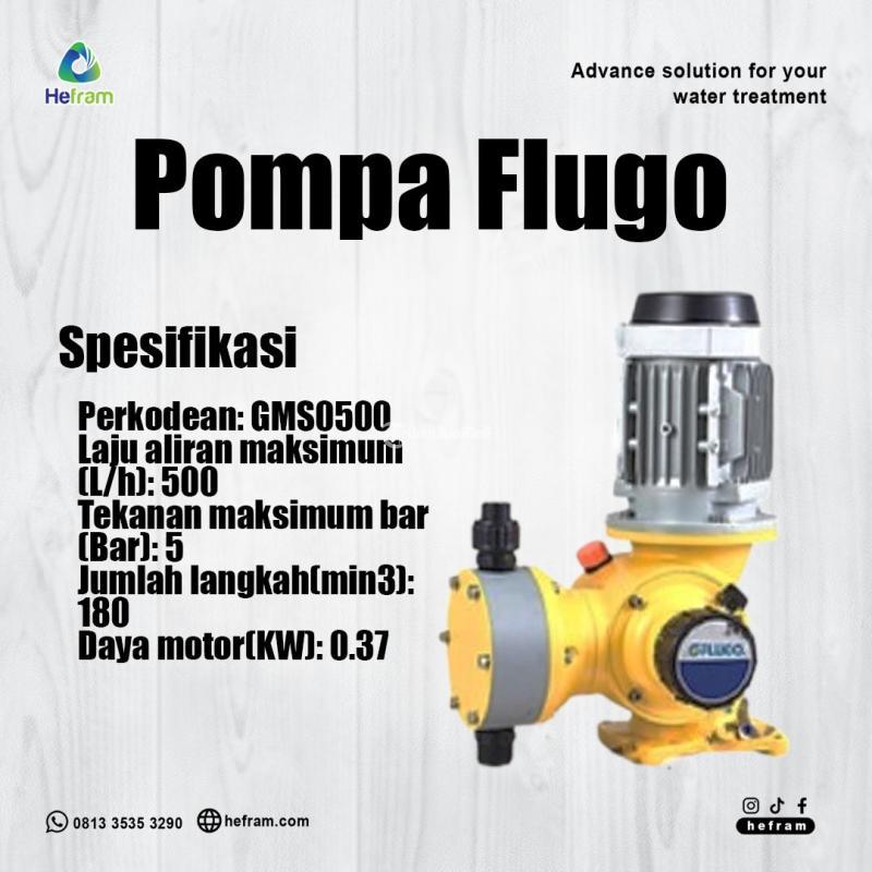 Supplier Pompa Dosing Pump FLUGO GMS 0500, Untuk Kebutuhan Industri di Bogor - Tribun JualBeli
