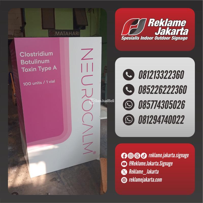 Display Reklame, Signage Promosi, Neon Box di Jakarta Utara - Tribun ...