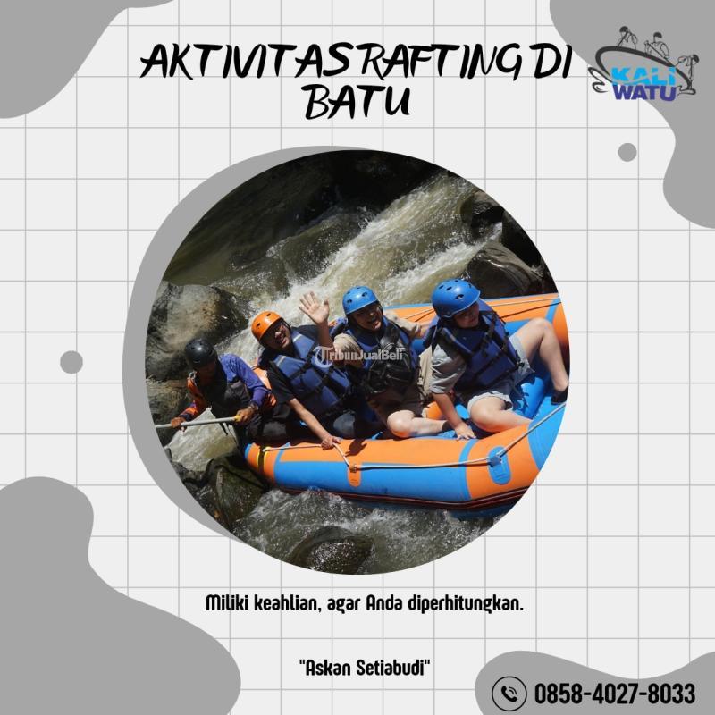 Aktivitas Rafting di Kaliwatu di Batu - Tribun JualBeli