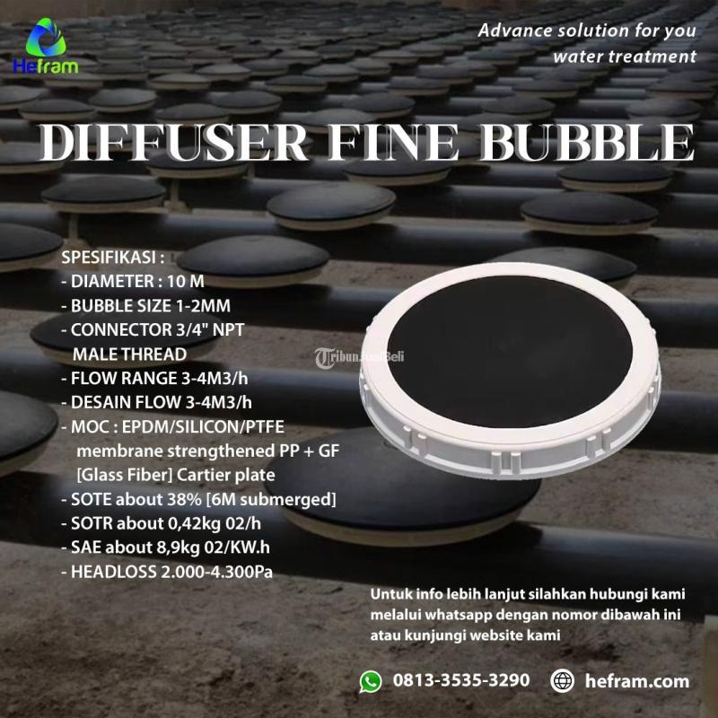 Fine Bubble Membrane Diffuser Air di Bandung - Tribun JualBeli