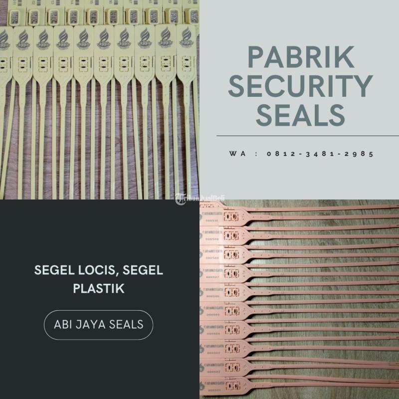 Pabrik Segel Plastik Security Seals Locis di Demak - Tribun JualBeli