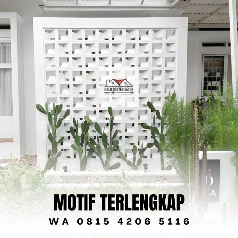 Roster Beton Pagar Elegan di Sagaranten di Sukabumi - Tribun JualBeli