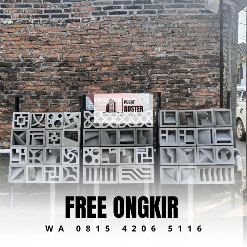 Roster Beton 20x20 Motif Terlengkap di Cinere di Kota Depok - Tribun ...
