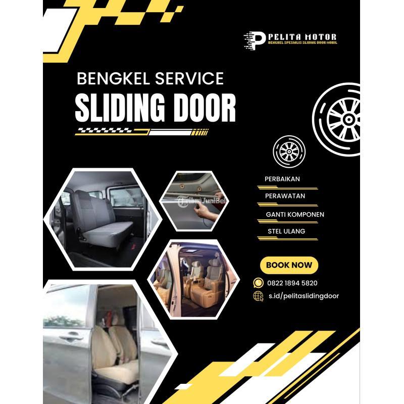 Bengkel Service sliding door Mobil Nissan Serena Pintu Macet dikerjakan ...