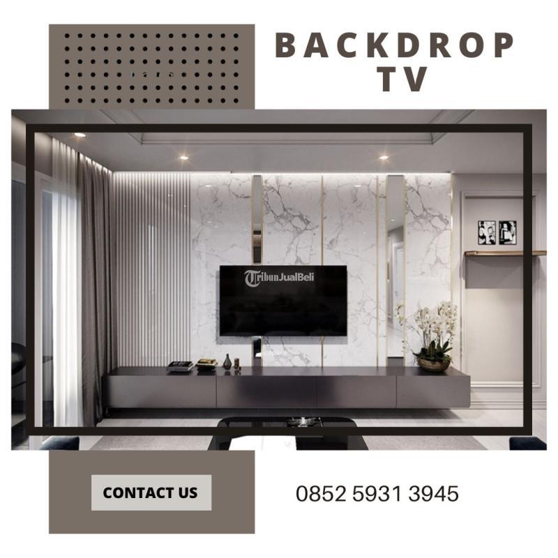 Backdrop TV Membantu Menyembunyikan Kabel dan Memberikan Kesan Lebih ...
