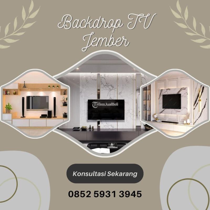 Backdrop TV Membantu Menyembunyikan Kabel dan Memberikan Kesan Lebih ...