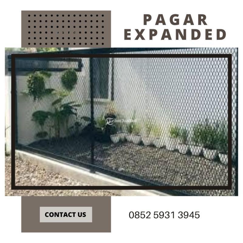 Pagar Expanded Desain Modern Tampilan Estetik di Jember - Tribun JualBeli