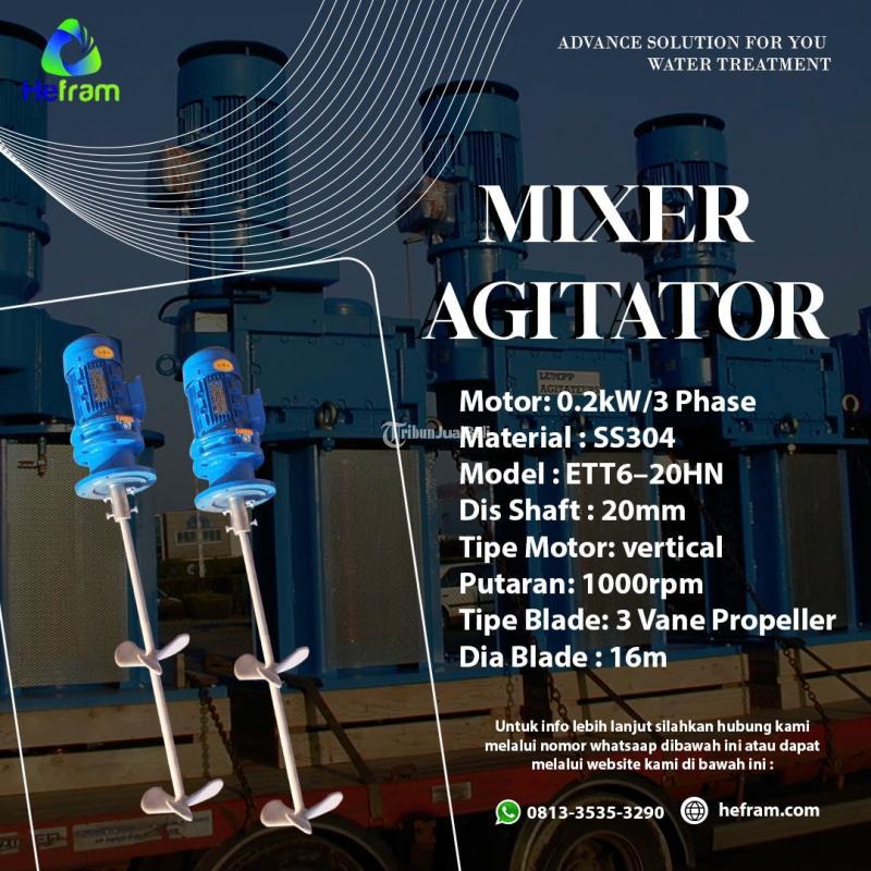 Mixer Agitator Homogenizer di Bogor - Tribun JualBeli