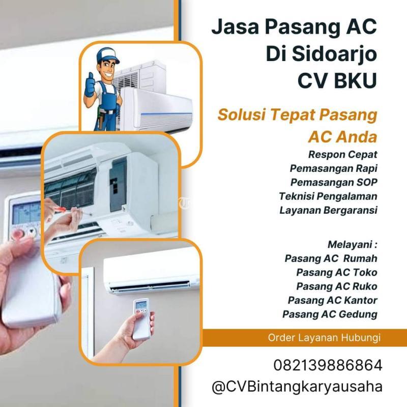 Jasa Pasang AC Split Teknisi Profesional di Sidoarjo Jawa Timur ...