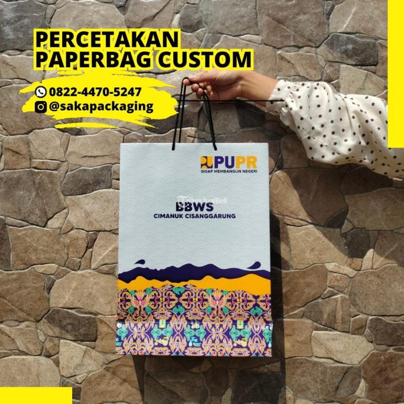 Pembuat Paper Bag Makanan Custom di Malang Jawa Timur - Tribun JualBeli