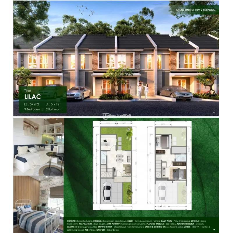 Jual Rumah Paradise Serpong City 2 Tipe 36/60 2KT 1KM di Bogor Jawa ...