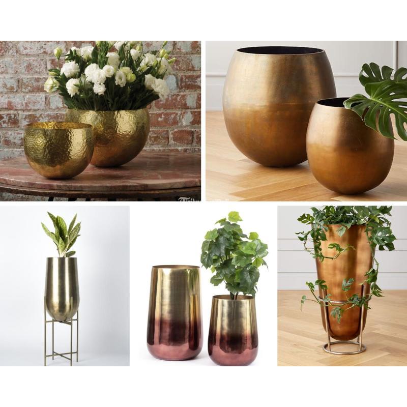 Pot Bunga Kuningan dan Tembaga - Tribun JualBeli