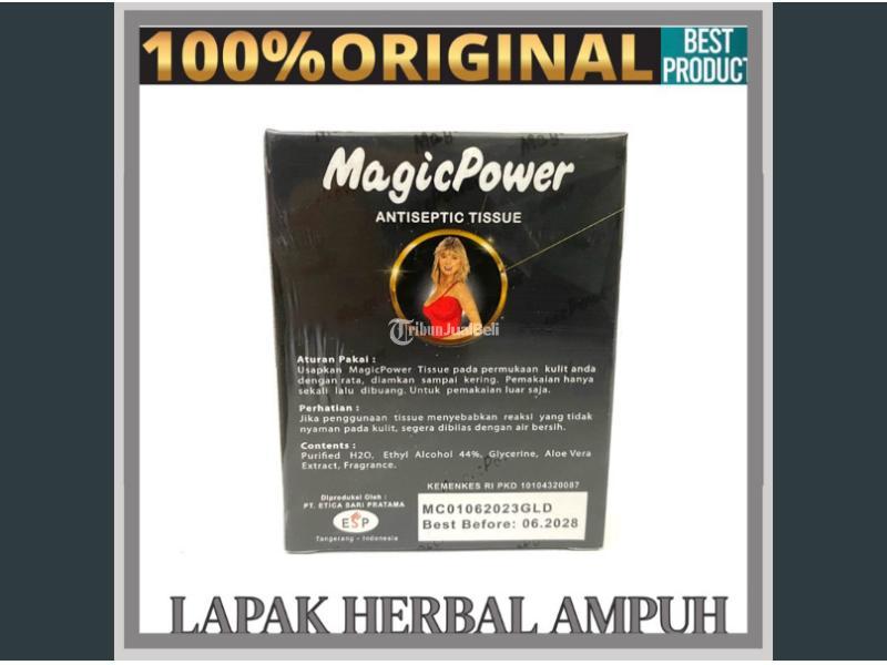 Tissue Magic Power Hitam di Jakarta Utara - Tribun JualBeli
