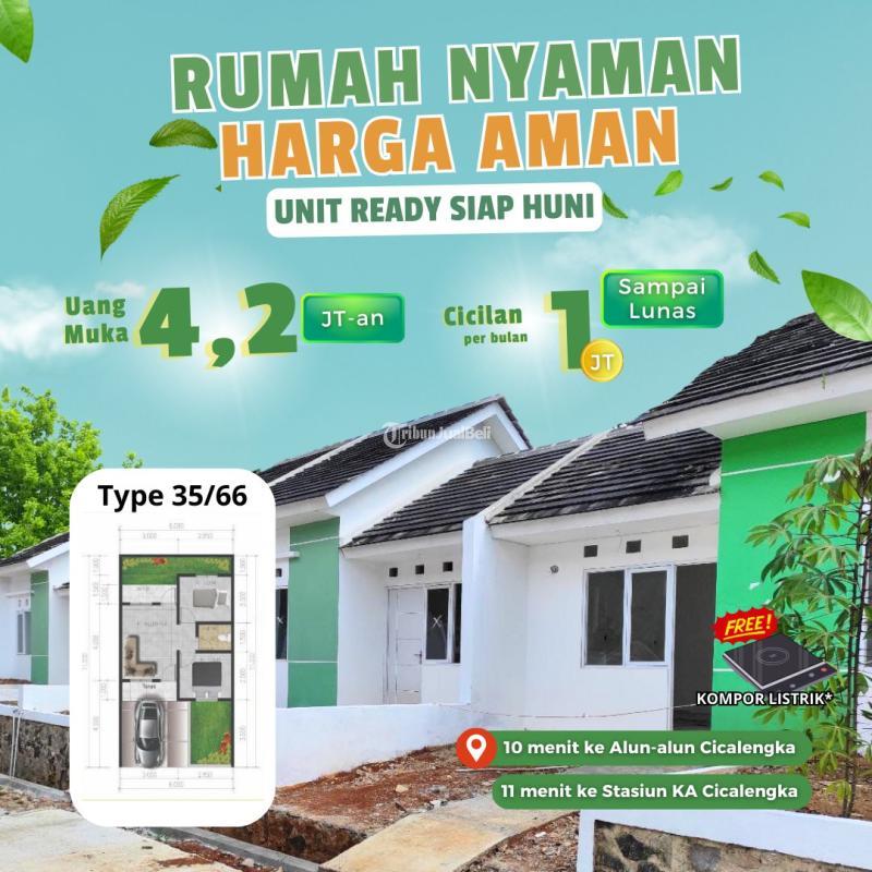 Jual Rumah Subsidi Lt36 Lb66 Ready Stock Cicilan Flat Sampai Lunas di ...