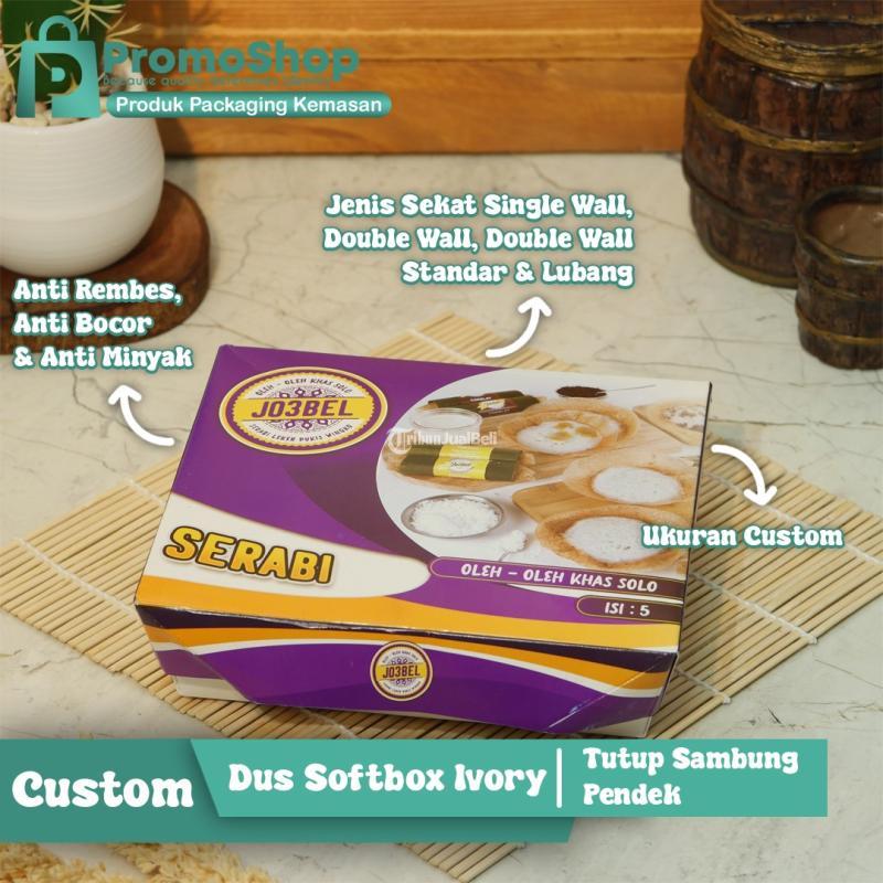 Cetak Dus Custom Kemasan Unik Makanan Tebal Box Martabak Brownies Murah ...