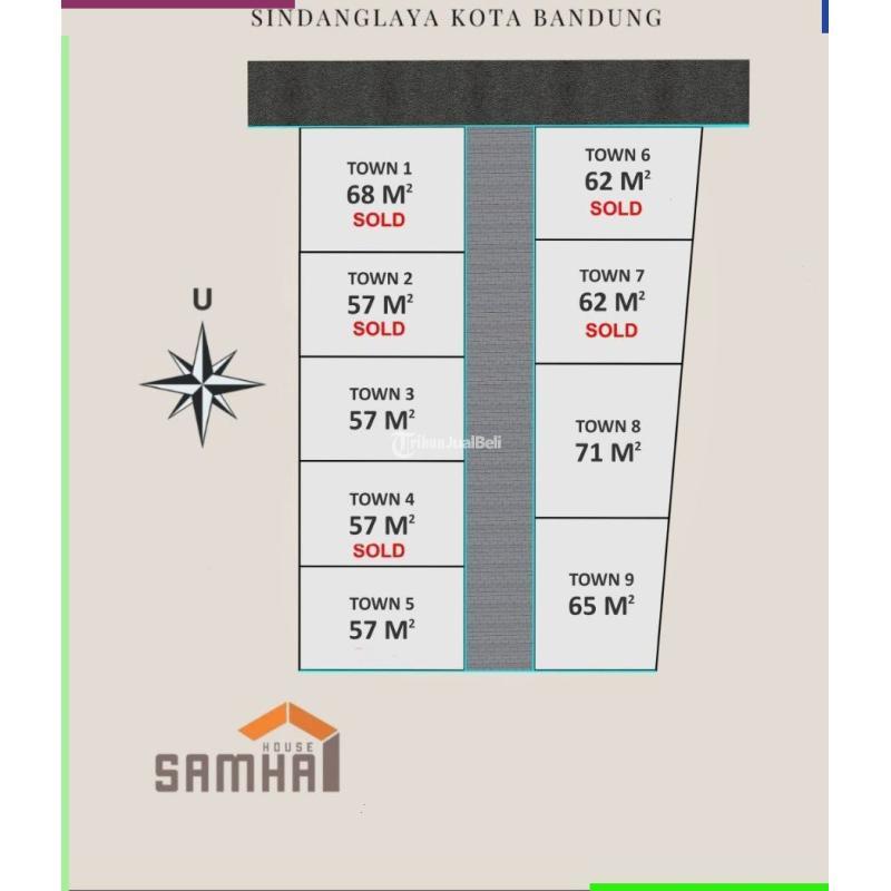 Dijual Rumah LT56 LB55 2 Lantai 3KT 2KM Siap Huni Lokasi Strategis di Bandung Jawa Barat ...
