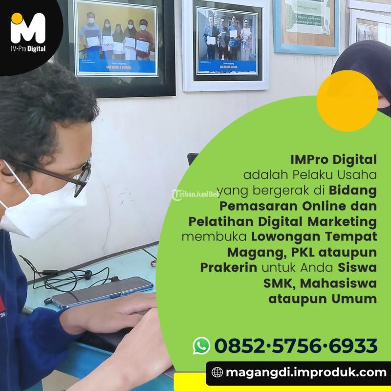 PKL SMK Jurusan Pemasaran IMPro Digital di Malang Jawa Timur - Tribun JualBeli