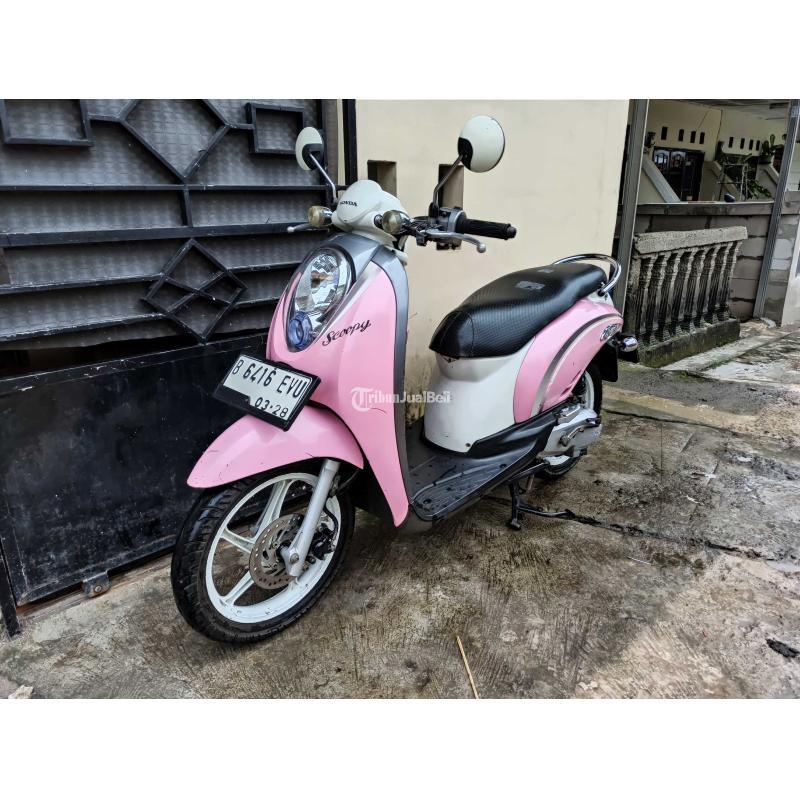 Motor Honda Scoopy Pink Putih 2011 Bekas Lengkap Pajak Hidup di Bogor ...