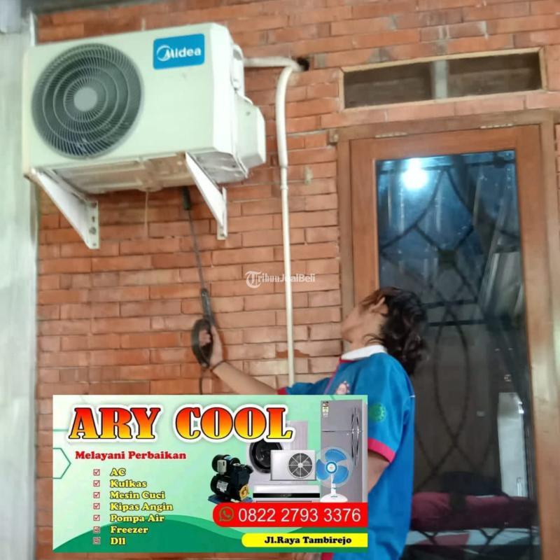 Service AC Cuci AC Bongkar Pasang AC di Grobogan Jawa Tengah - Tribun ...