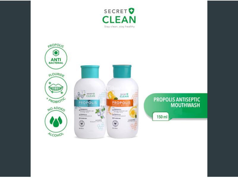 Secret Clean Propolis Antiseptic Mouthwash 150ml di Jakarta Utara ...
