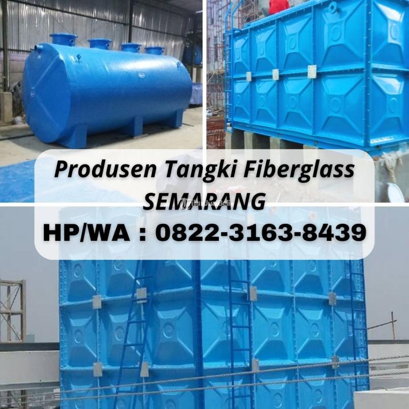 Pabrik Tangki Fiber IPAL Kesehatan Silinder Biru Rumah Sakit ...