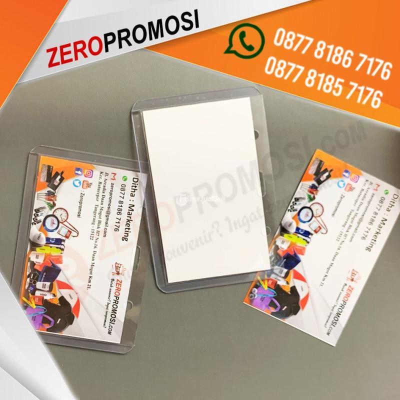 ID Card Case A1 Casing Plastik Name Tag Horizontal di Tangerang Banten ...