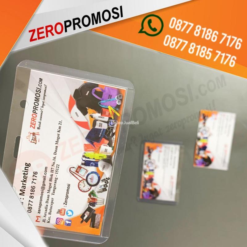 ID Card Case A1 Casing Plastik Name Tag Horizontal di Tangerang Banten ...