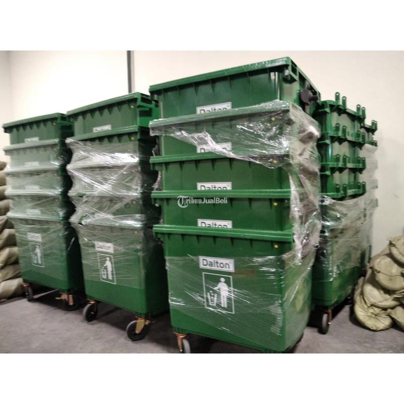 Tempat Sampah Dustbin 1100 Liter Plastik Roda di Sidoarjo Jawa Timur ...