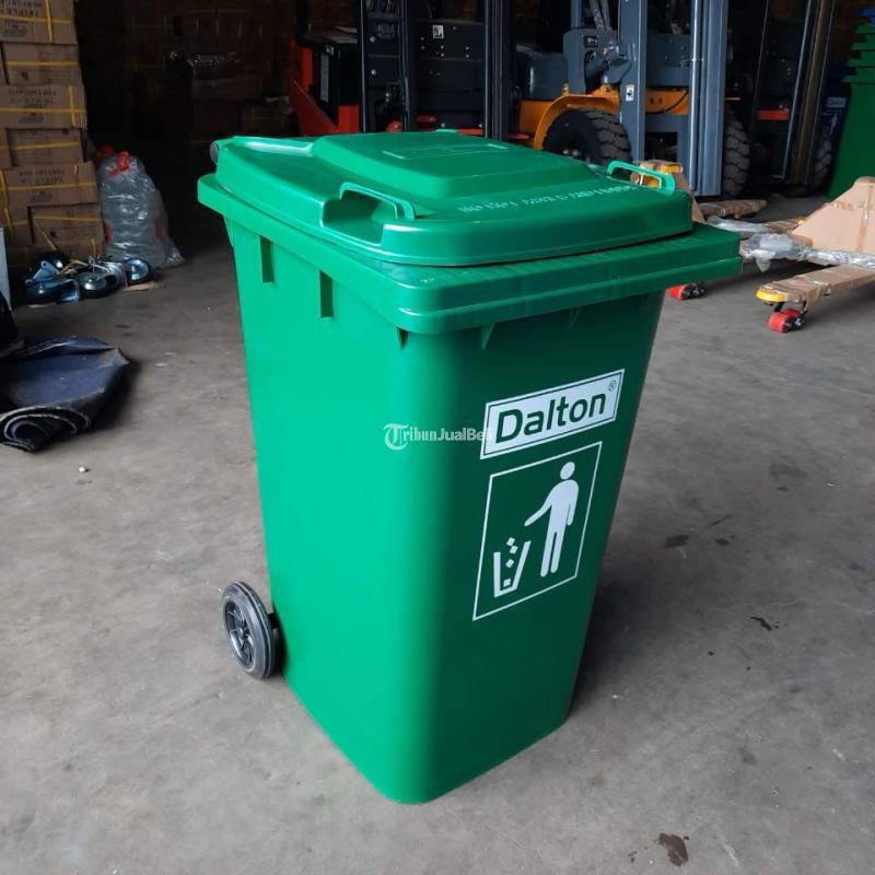 Tempat Sampah Dustbin Plastik 100 Liter Roda di Sidoarjo Jawa Timur - Tribun JualBeli