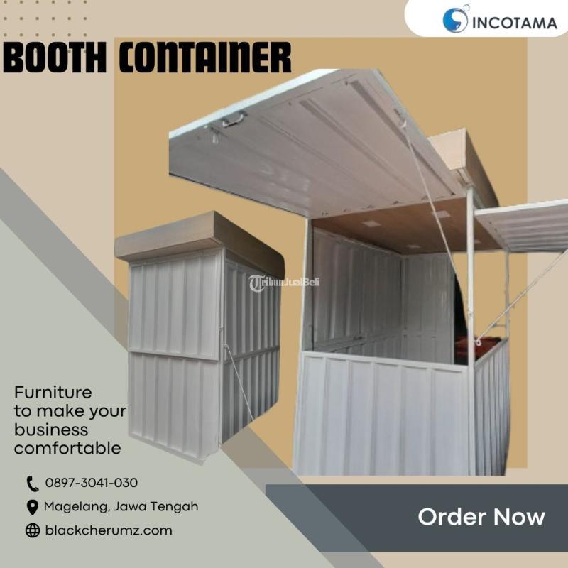 Booth Container Es Teh - Tribun JualBeli