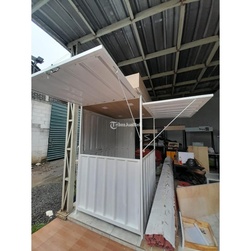 Booth Container Es Teh - Tribun JualBeli