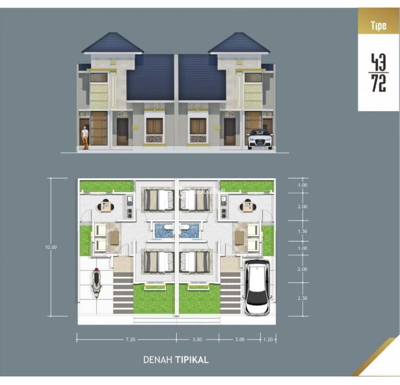 Jual Rumah Modern Tipe 43/72 Paling Murah Bisa KPR di Gunungkidul DI ...