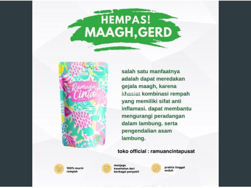 Ramuan Cinta By Muty 110Gr Official di Bekasi Jawa Barat - Tribun JualBeli