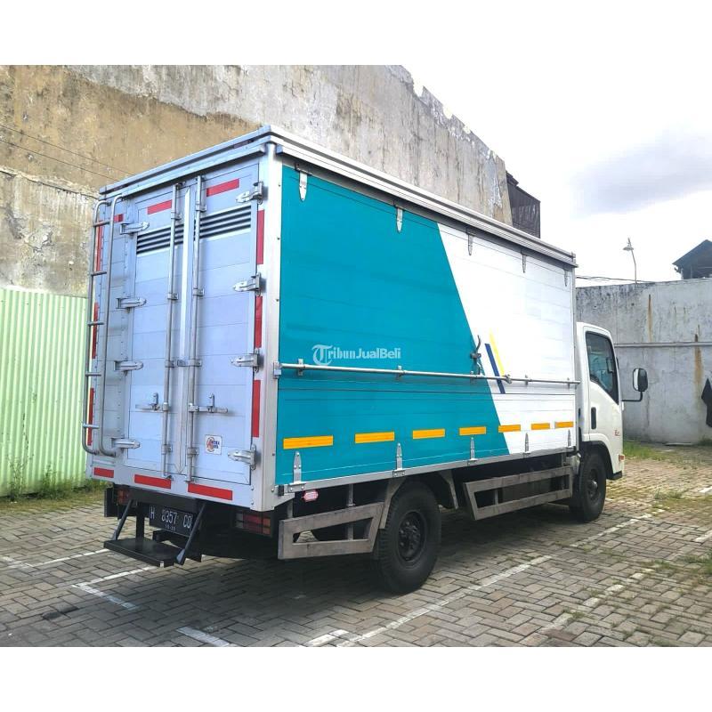 Isuzu Elf Engkel Long NLR 55 T LX Box Alumunium 2020 KM8000 CDE Long di ...